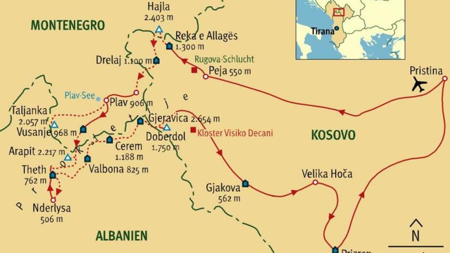 Peaks of the Balkans Trail - traumhaftes Trekking