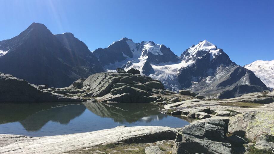 Der Bernina-Trek: Hütten-Wanderwoche durch das Engadin